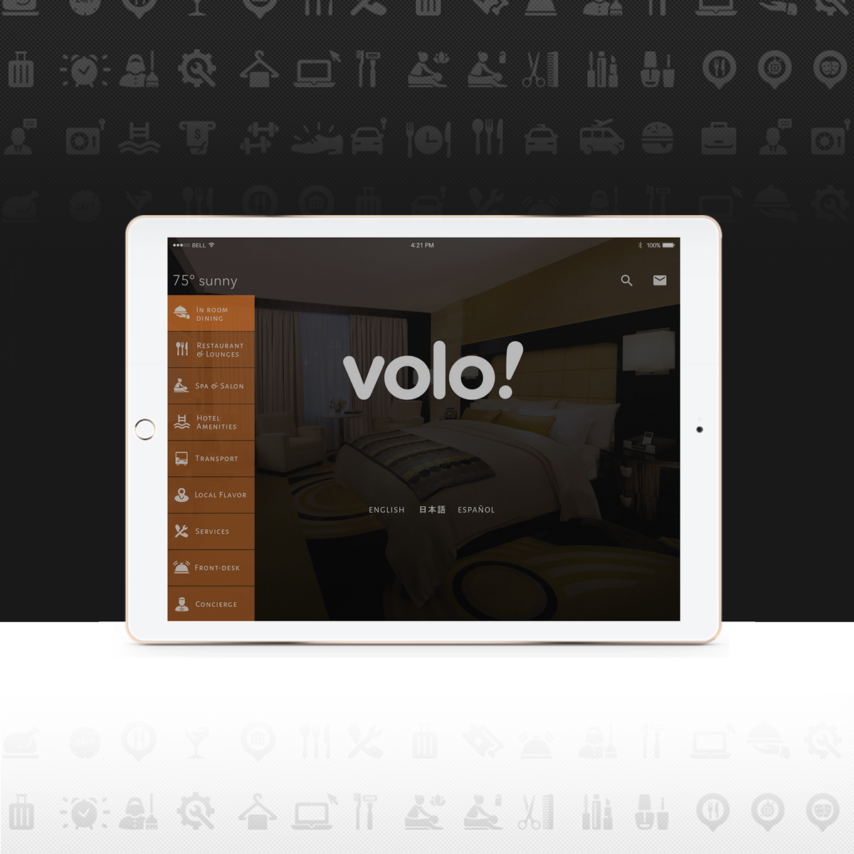 Volo! In-Room Tablets – Hospitality & Healthcare Solutions - Volo ...